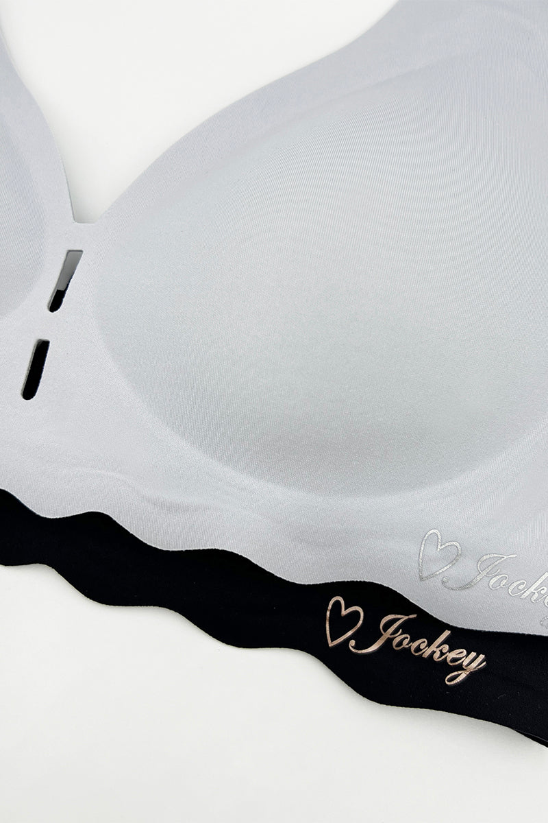 Jockey® Low V Wire Free Bra JLR359058BLK/LGY – Jockey Singapore